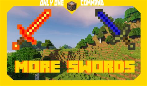 More Swords Command Block Creation Minecraft Map