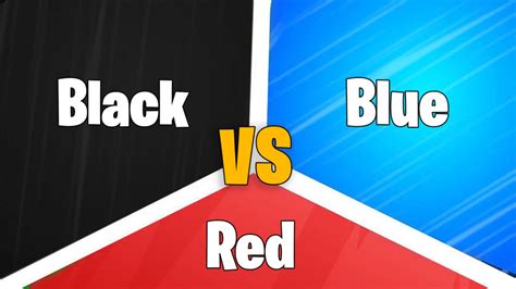 🔥 Red Vs Blue Vs Black 🚀🥇 2890 3273 6813 By Phantomyt Fortnite