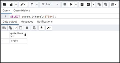 Postgresql Quoteliteral Function Commandprompt Inc