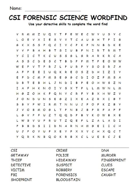 The CSI Effect Worksheet Live Worksheets Worksheets Library