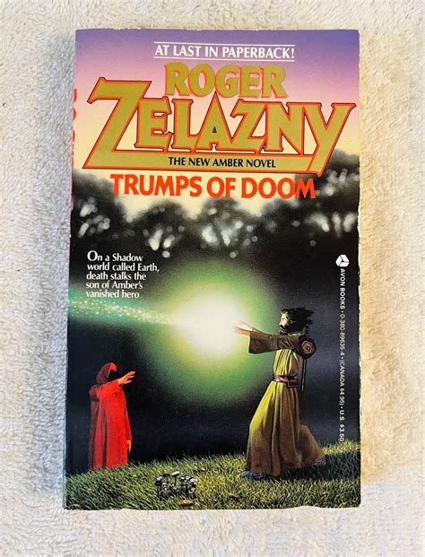 Roger Zelazny Trumps Of Doom 1986 Paperback Amber Novel Etsy Uk