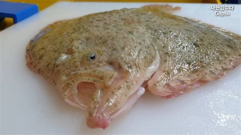 How To Fillet A Fish Turbot Korean Street Food Youtube