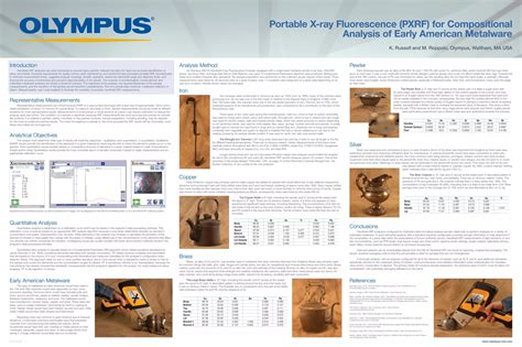 Portable X Ray Fluorescence Pxrf For Compositional Analysis Of Early
