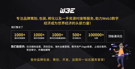W3e：专注品牌策划、包装、孵化以及一手资源对接等服务，助力web3数字经济成为世界经济的头部力量 知乎