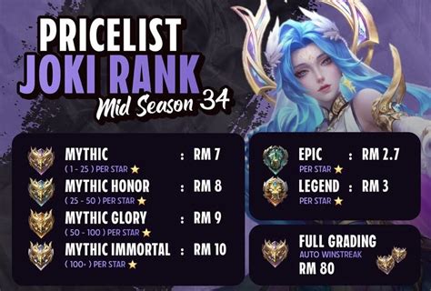 Joki Mlbb Video Gaming Video Games Others On Carousell