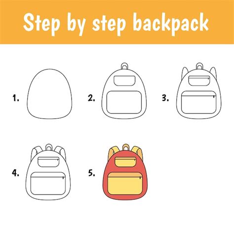 Tutorial De Dibujo Para Niños Nivel Fácil Hojas De Educación Cómo