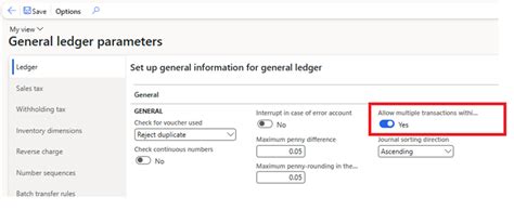 一个凭证 finance dynamics 365 microsoft learn