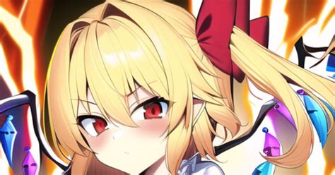 フランドール・スカーレット Super Charged Flan Furanfuranのイラスト Pixiv