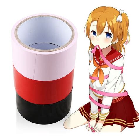Dropship 16M Bondage Gear Without Glue Role Playing Tape Anti Stick Hair Restraints Sex Flirting