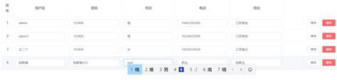 Element Ui实现表格每行可以编辑数据element 行内编辑 Csdn博客