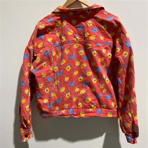 Naf Naf Paris Womens Size L M Denim Jacket