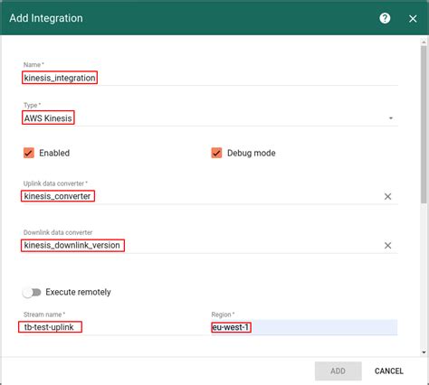 Aws Kinesis Integration Thingsboard Professional Edition