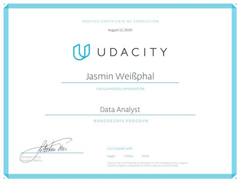 Jasmin Weißphal On Linkedin Udacity Dataanalyst Bertelsmann Python