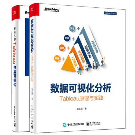 数据可视化分析 Tableau原理与实践全彩 跟阿达学tableau数据可视化 优阅达 2册 Tableau可视化分析技巧tab图表设计制作教程图书籍 虎窝淘
