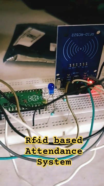 Rfid Based Attendance System Using Raspberry Pi Pico Youtube