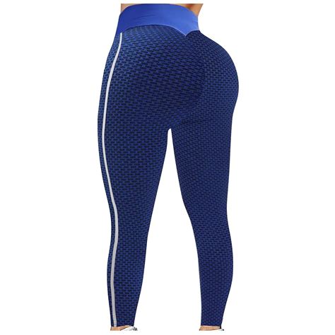 Zodggu Women Scrunch Butt Lifting Workout Leggings Textured High Waist