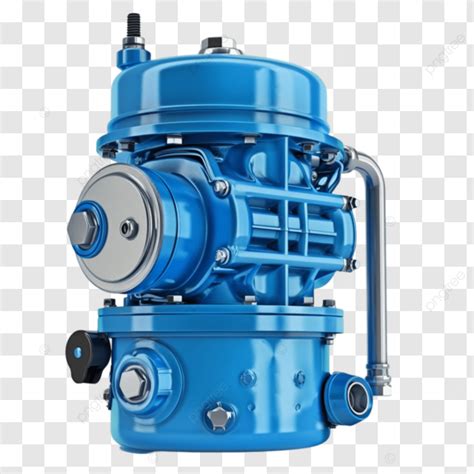 Hq Electric Actuator In Blue Colour Hq Electric Actuator Blue