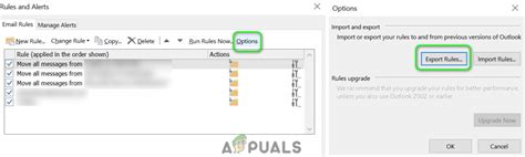 Fix Outlook Rules Not Working On Windows Appuals Com