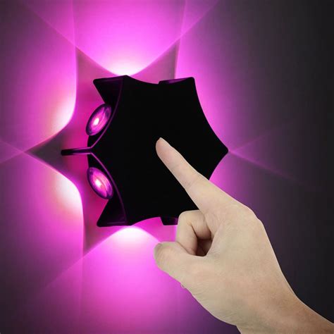 Led проектор 16 цвята сензорна функция дистанционно управление 4 режима на осветяване 13 5