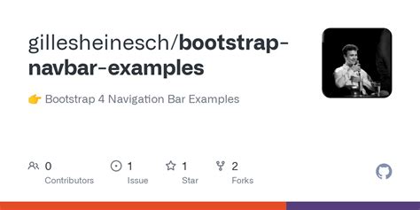 Github Gillesheinesch Bootstrap Navbar Examples Bootstrap Navigation Bar Examples
