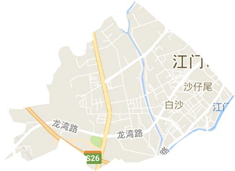 白沙街道高清卫星地图