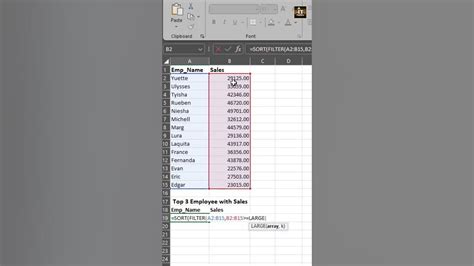 Mastering Of Sort With Filter Function Excel Exceltips Exceltricks