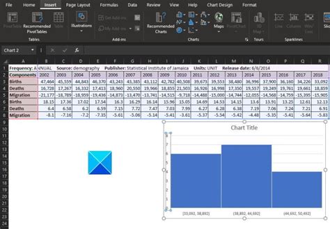 如何在 Microsoft Excel 中创建直方图