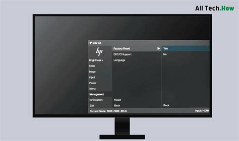 How To Fix HP Monitor That Is Not Detecting HDMI Connection