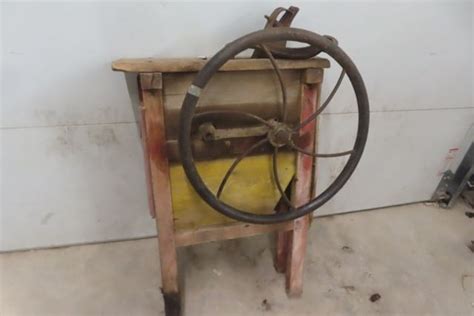 Corn King Corn Husker By Sandwich Mfg Co Cool Rustic Farm Implement Wood Cast Iron