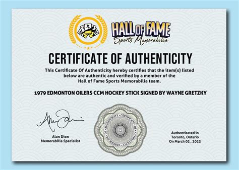 Autograph Authentication Service Hall Of Fame Grading Auto Auth