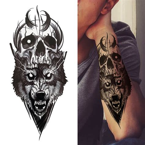 Demon Forearm Tattoo