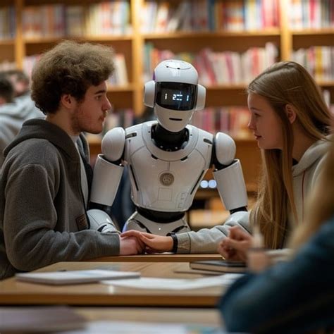 Free Human Robot Interaction Image Download At Stockcake