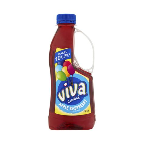 Buy Viva Cordial Apple Raspberry 1l Coles