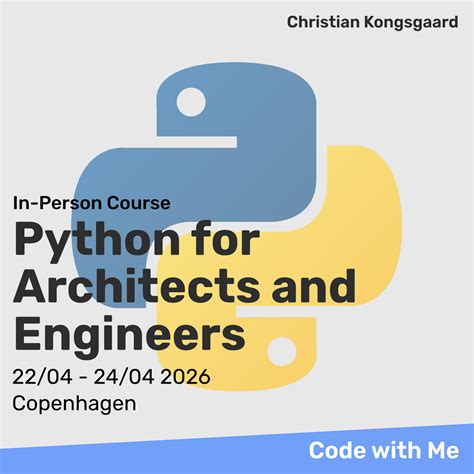 Copenhagen 2026 Python Course Official Launch Few Seats Left