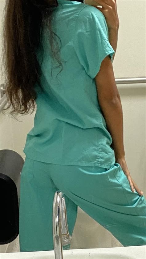 I Look Extra Tiny In My Or Scrubs What Would You Do Seeing My G String