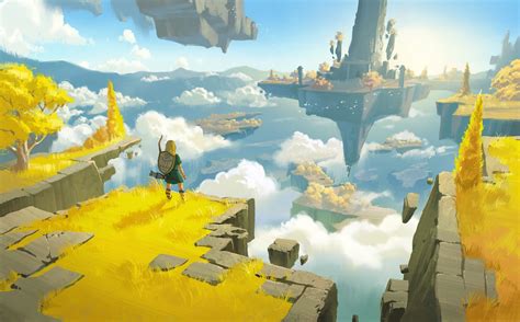 Zelda Totk Fanart Cullen Cole Zelda Art Fantasy Landscape