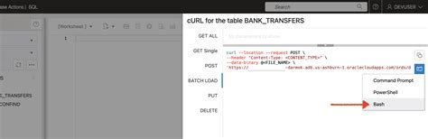 Oracle Database Rest Apis And Apple Automator Folder Actions Follow