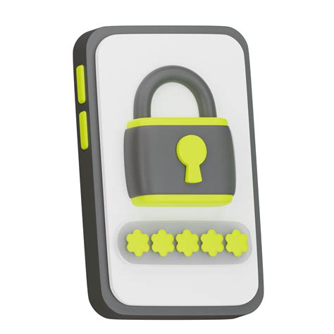 Phone Password Code 3d Illustration 30761926 Png