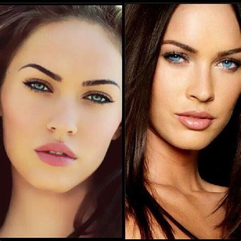 Megan Fox Megan Fox Eyebrows Beauty