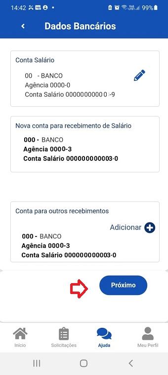 Alteração De Dados Bancários — Portal Do Servidor
