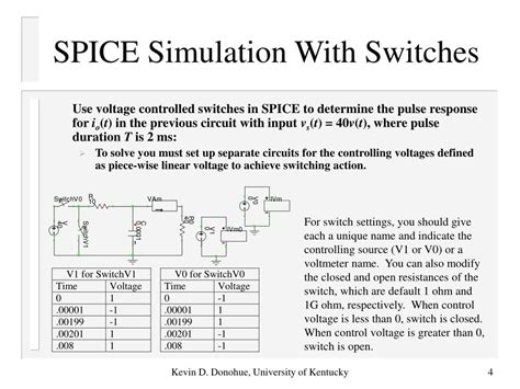 Ppt Transient Analysis Applications Switches And Spice Powerpoint