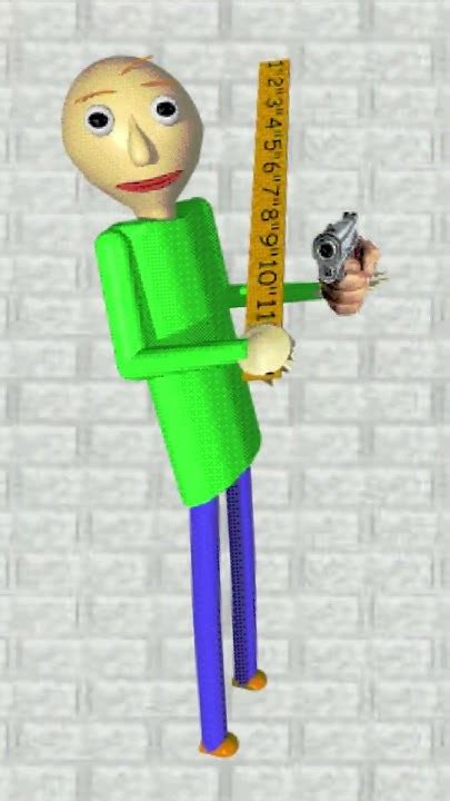 Baldi Vs Baldi With Gun Youtube