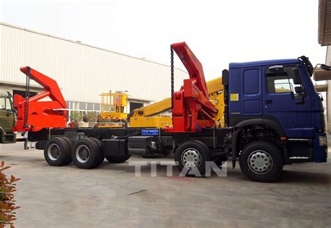 Self Loading Container Lift Truck Side Loader