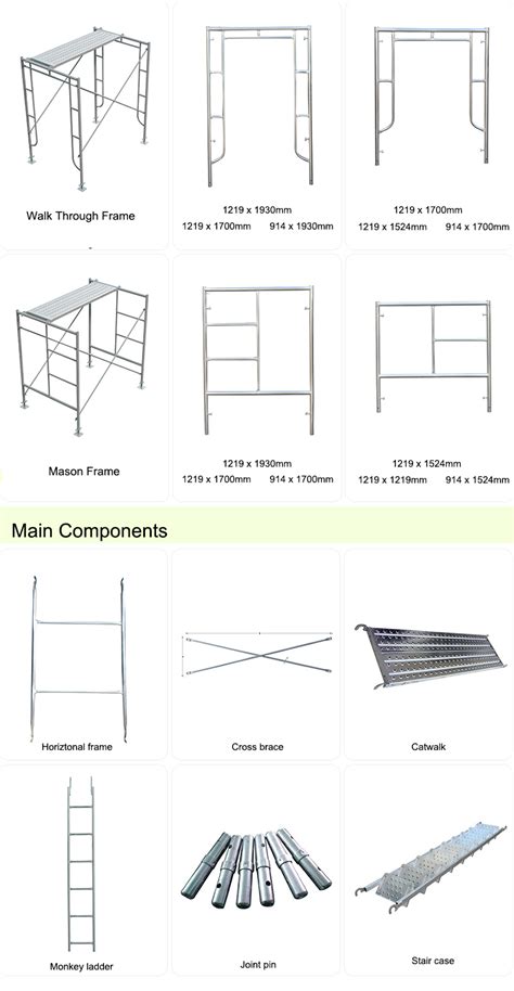 Top Scaffolding Supplier Scaffold Parts Most Recognized Manfacturer China