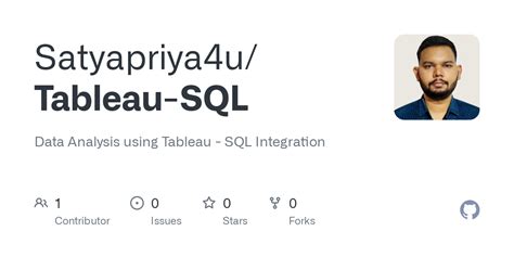 Github Satyapriya4utableau Sql Data Analysis Using Tableau Sql