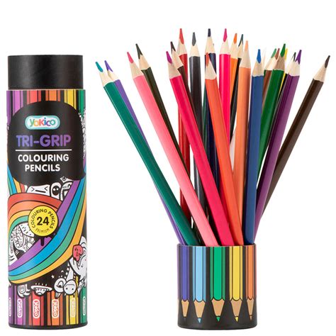 Colouring Pencils 24 Pack Yokico