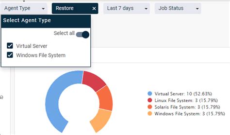 Restore Job History Report No Support For Linux Solaris Databases Community