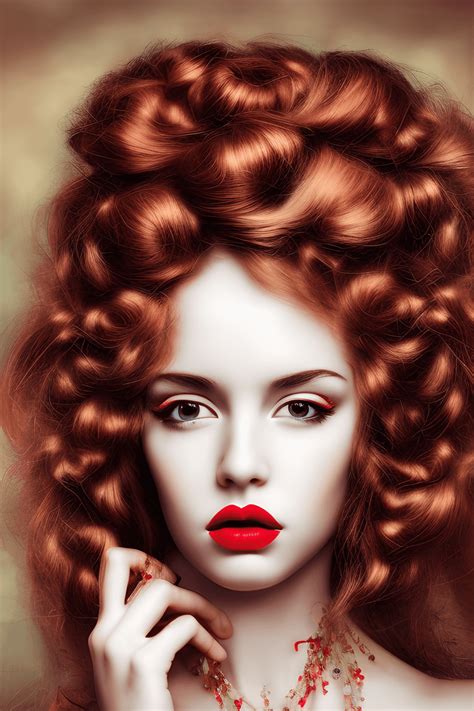 Innocent Female Face With Intricate Jewelry Creative Fabrica