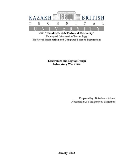 Lab 4 Pdf Binary Coded Decimal Computer Engineering