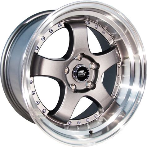 Mst Mt07 18x9 5 20 Gunmetal Machined